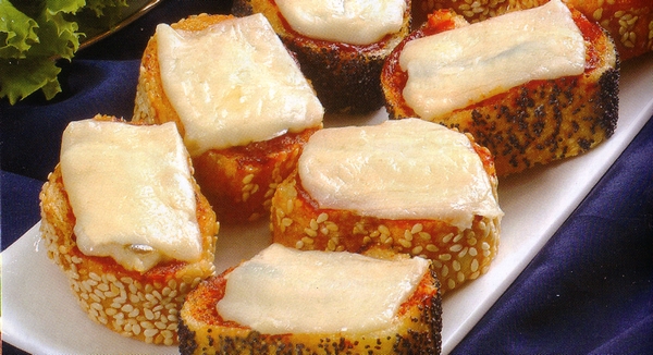 Mini-toasts aux anchois - Les salés - Plats du maroc