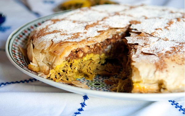 Bastilla Marocaine au poulet - Volailles - Plats du maroc